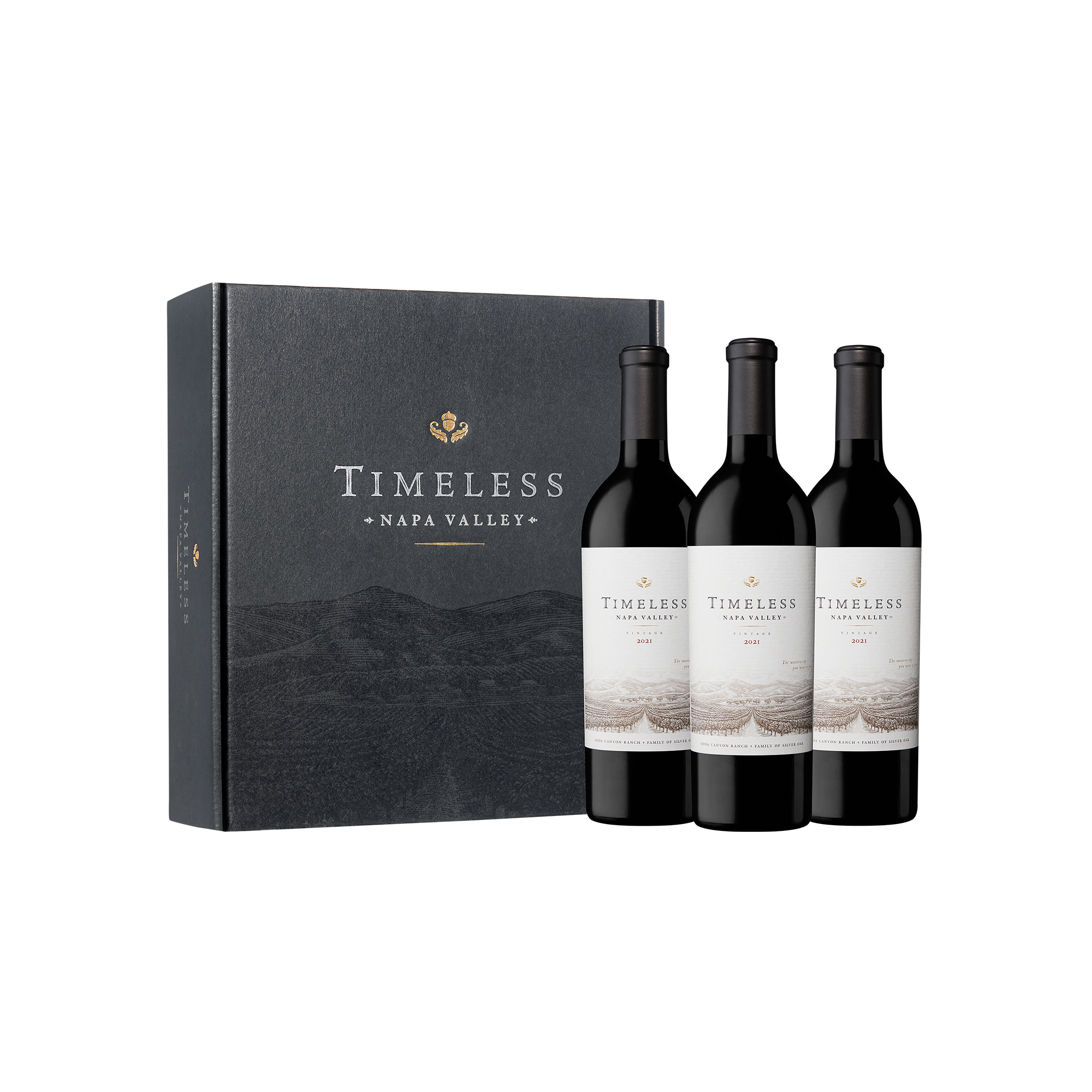 2021 Timeless Napa Valley 3-Bottle Collection – Silver Oak Cellars